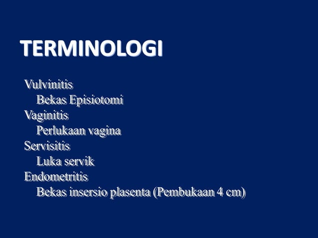 infeksi nifas dalam kehamilan dr daniel SpOG | PPT
