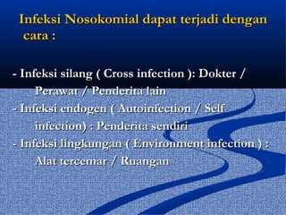 Infeksi nosokomial | PPT
