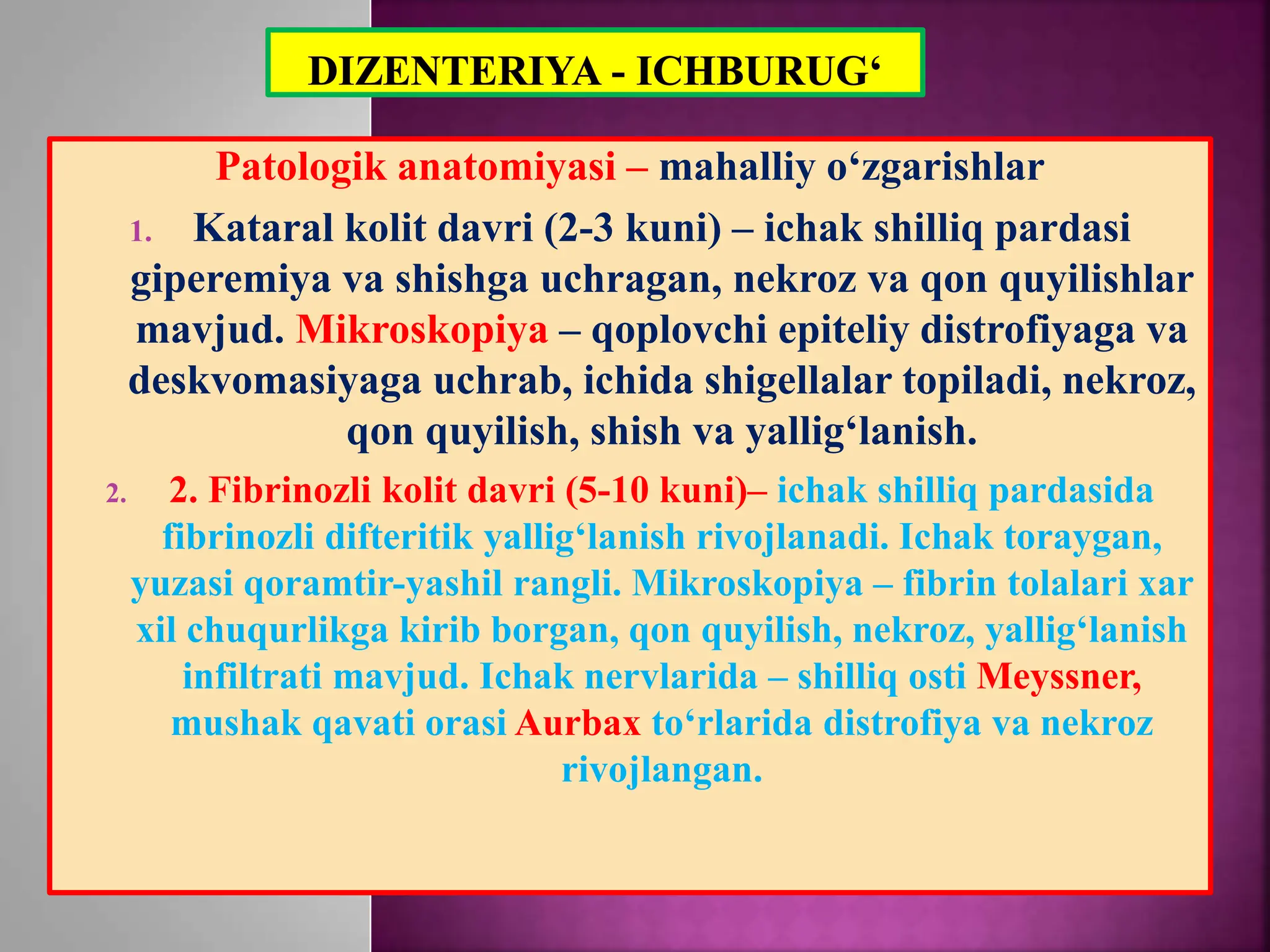 SamDTU patanatomiya kafedrasi INFEKSION KASALLIKLAR.ppt