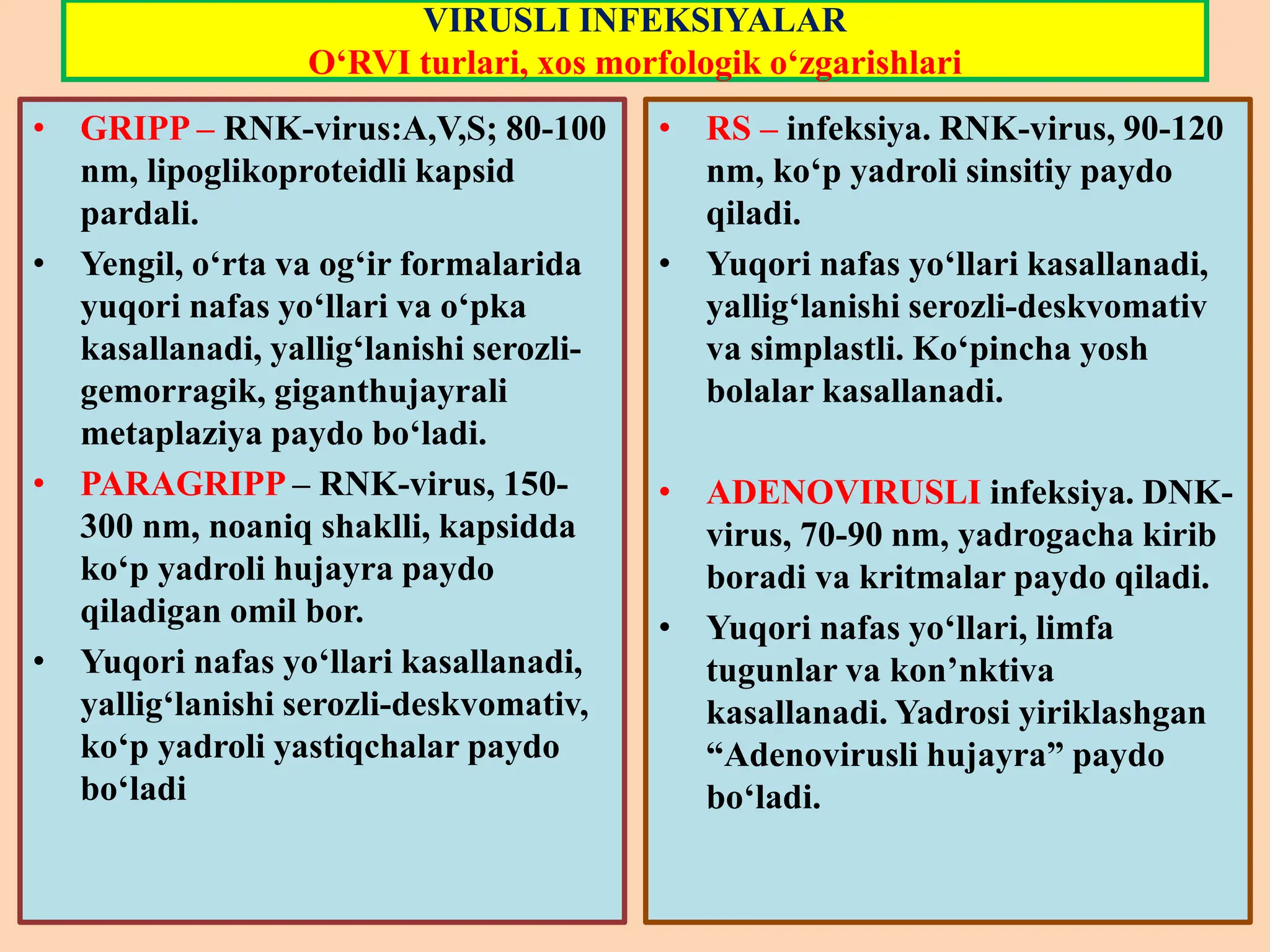 SamDTU patanatomiya kafedrasi INFEKSION KASALLIKLAR.ppt