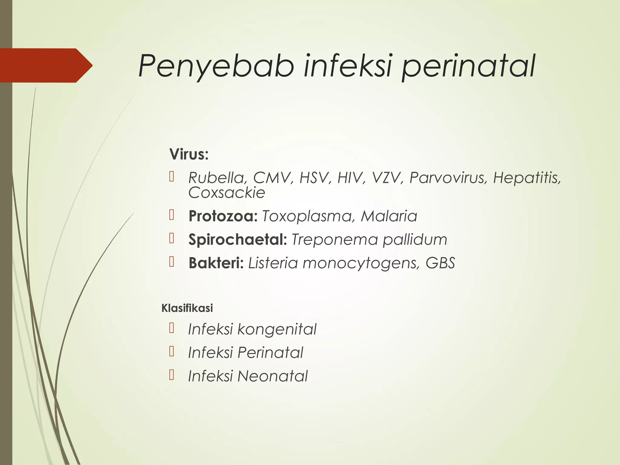 Infeksi perinatal | PPT