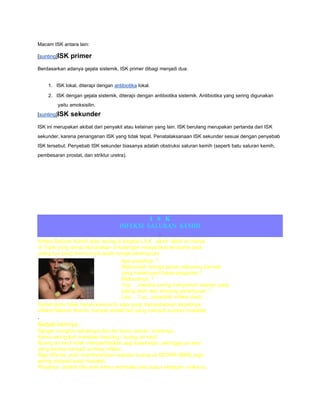 Infeksi saluran kemih | DOCX