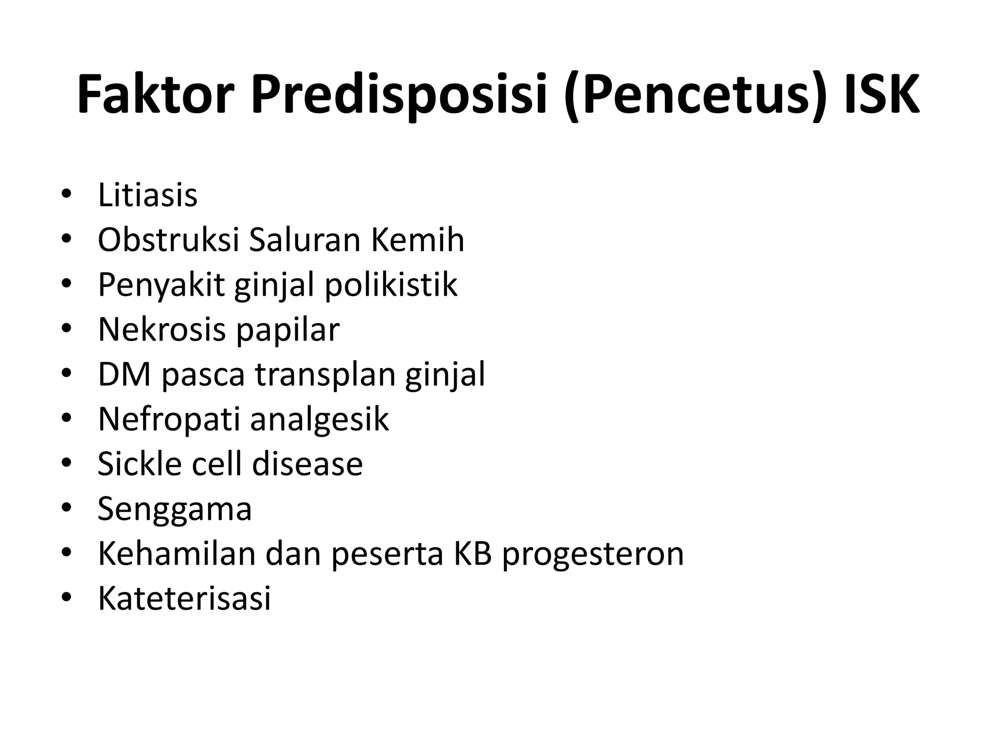 Infeksi saluran kemih | PPTX
