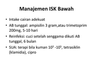Infeksi saluran kemih | PPTX