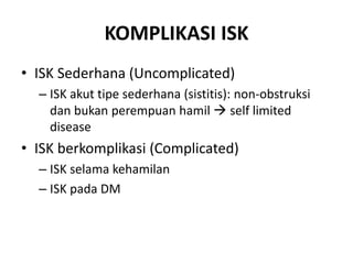 Infeksi saluran kemih | PPTX
