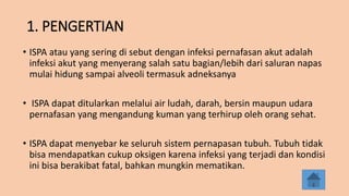 Infeksi saluran pernafasan akut | PPTX