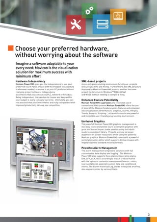 Movicon (TM) PowerHMI brochure - English | PDF