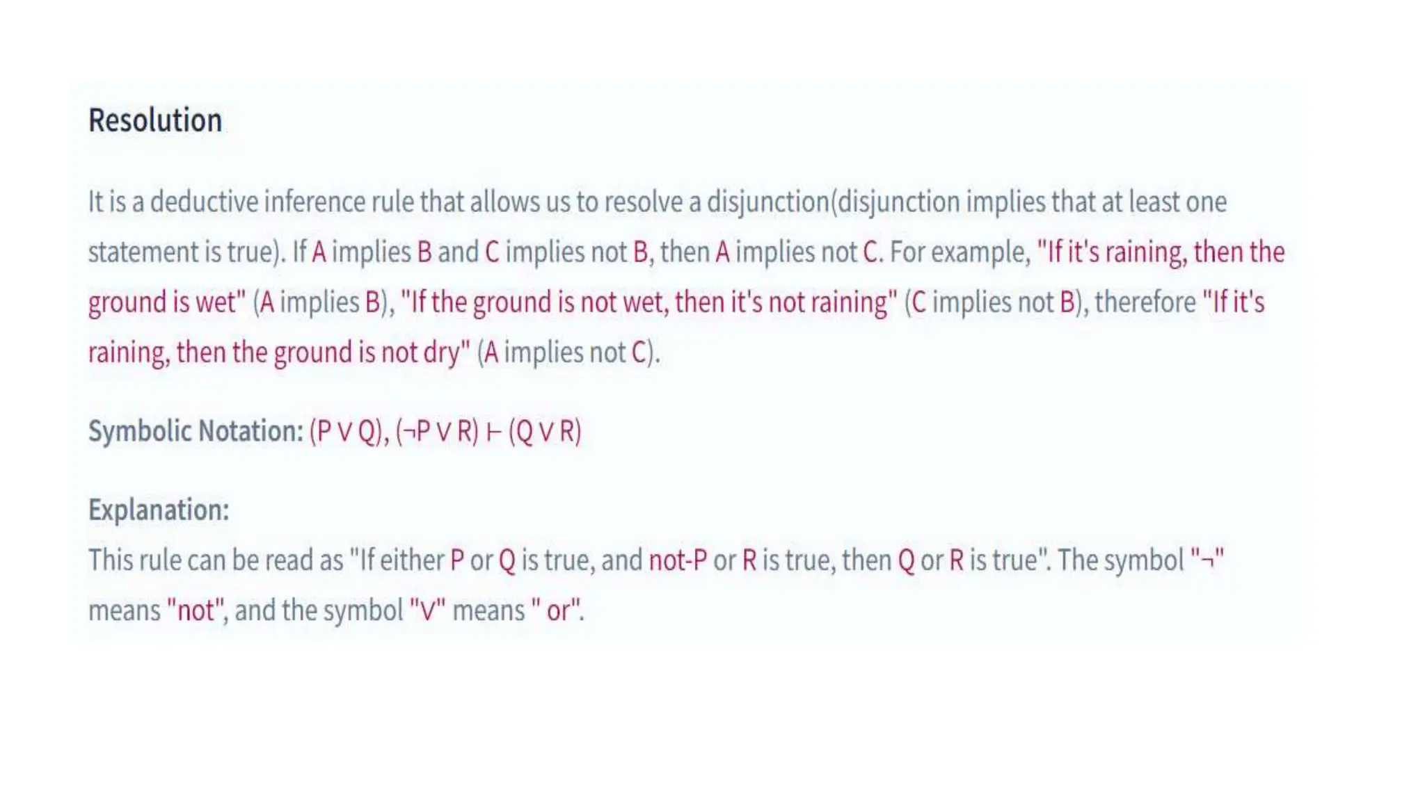 Inference rules in artificial intelligence | PPTX