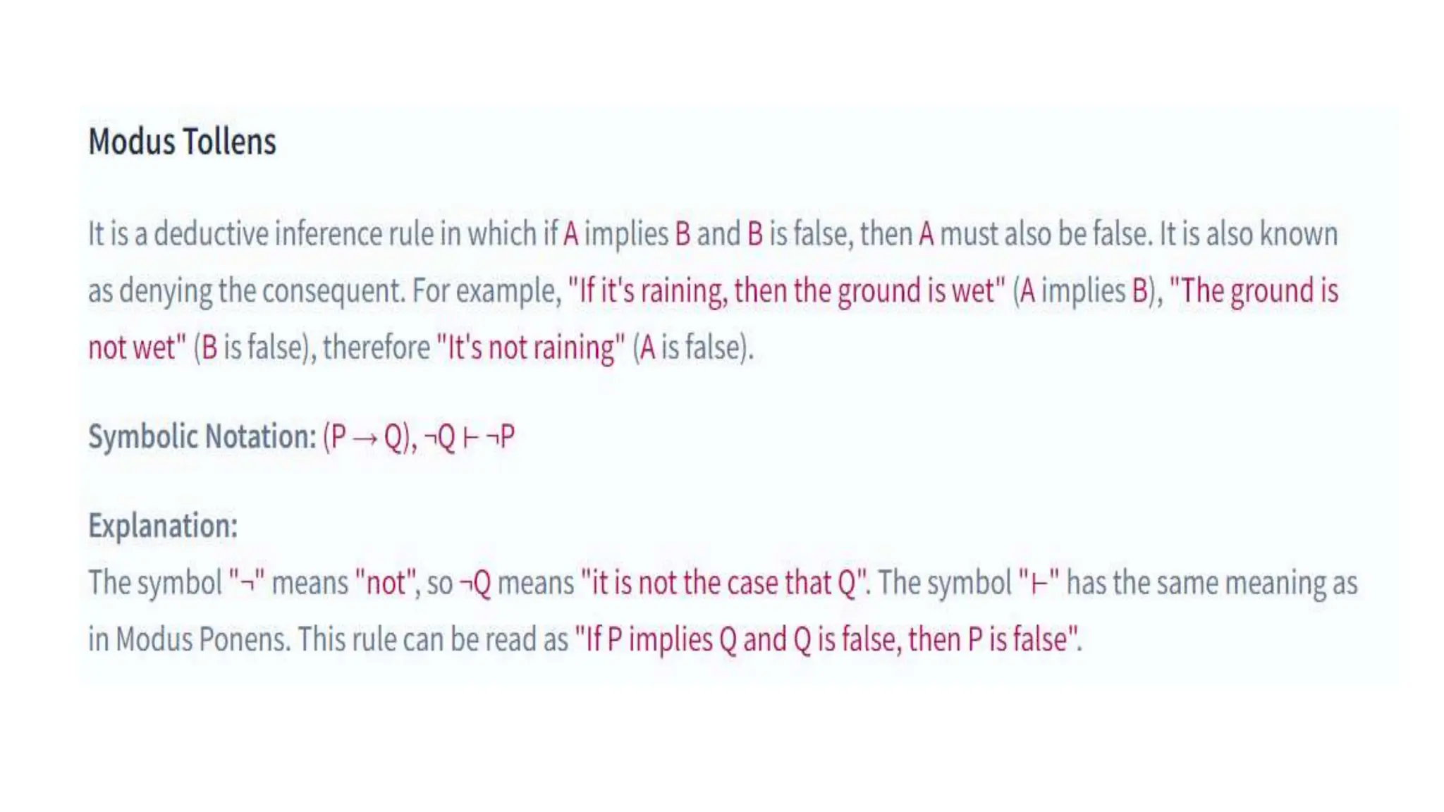 Inference rules in artificial intelligence | PPTX