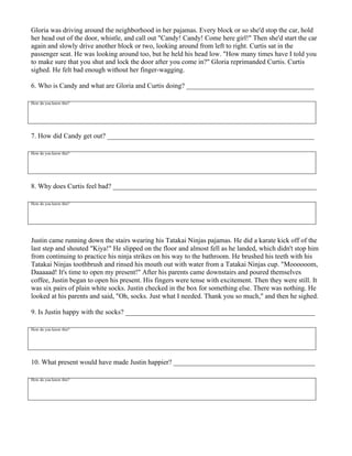 Inferences worksheet-4 | PDF