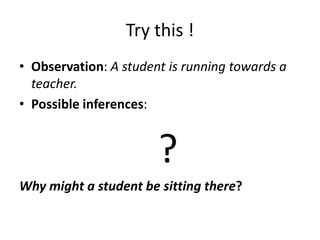 Inferences | PPTX | Science