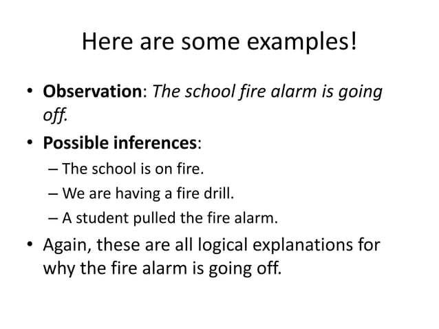 Inferences | PPT