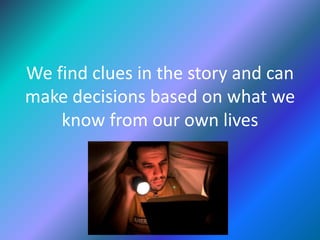 Making Inferences for Fourth Grade | PPTX