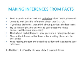 Inferencing july12 slides | PPT