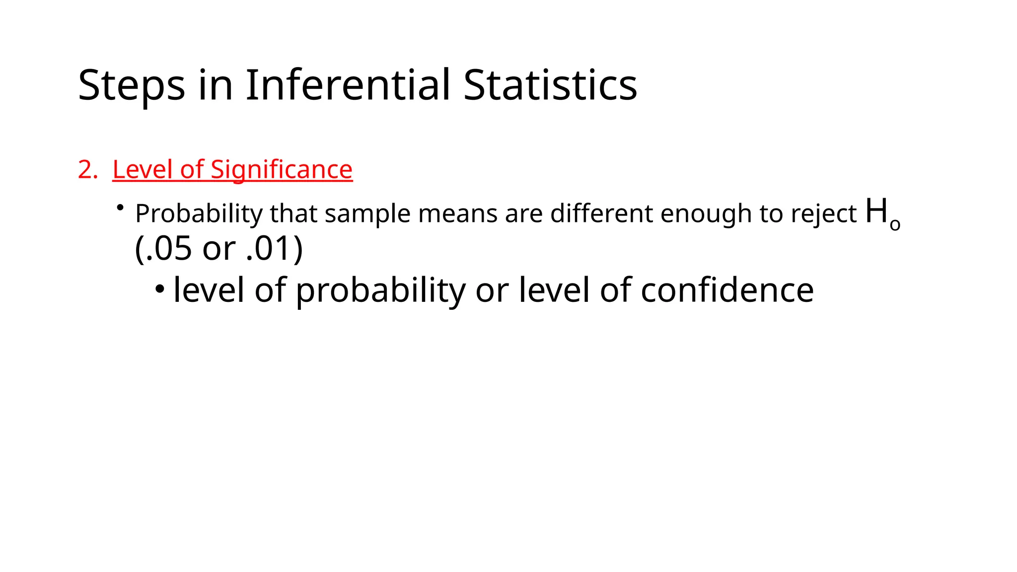 Inferential Applied Statistics for researchers | PPTX