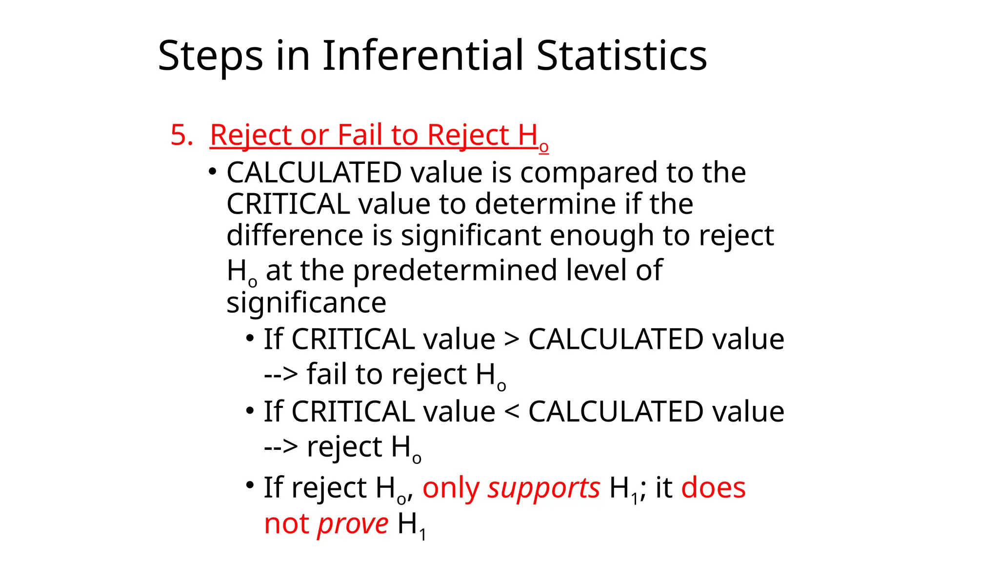 Inferential Applied Statistics for researchers | PPTX