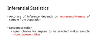 Inferential Applied Statistics for researchers | PPTX
