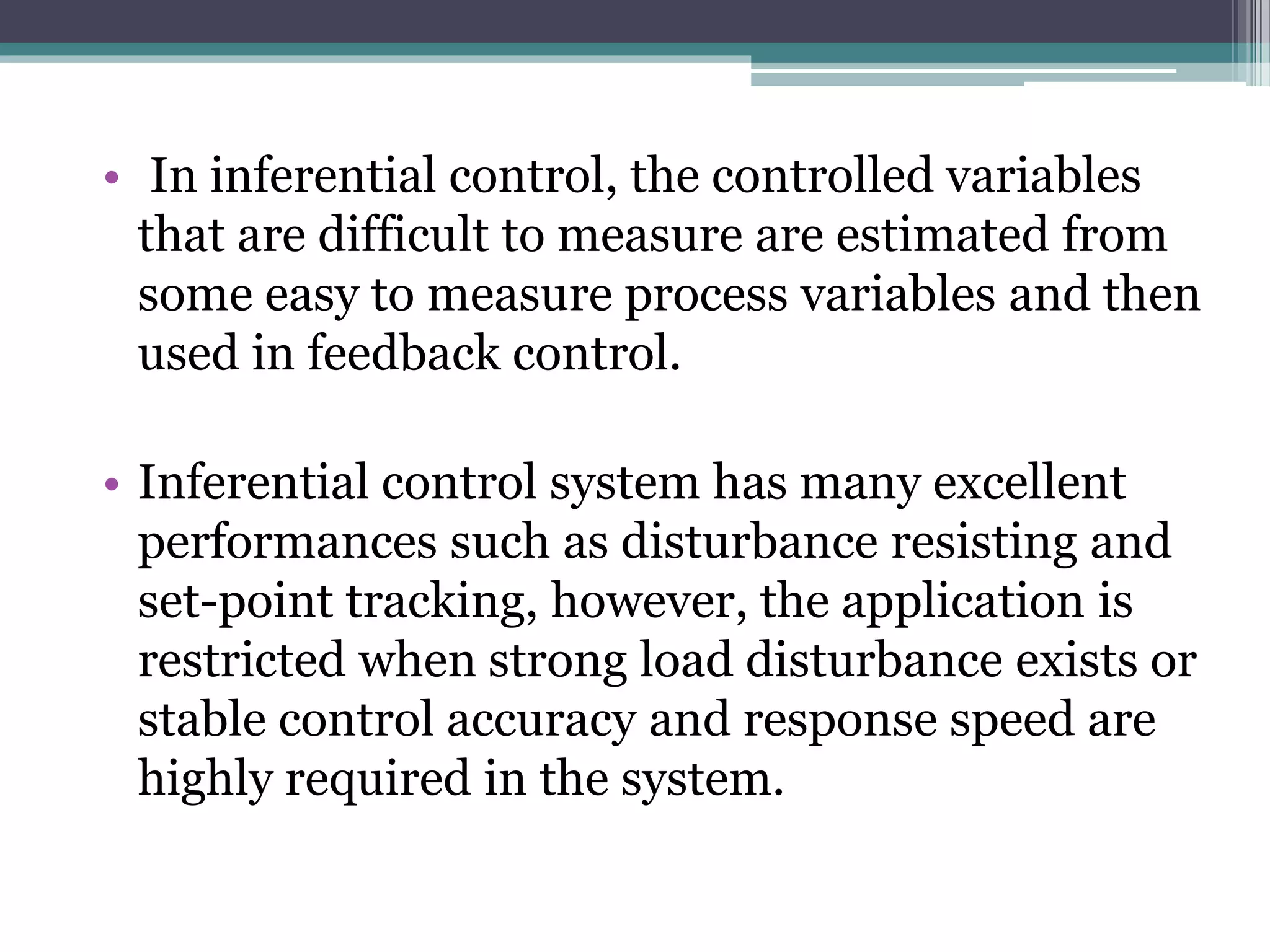 Inferential control | PPTX
