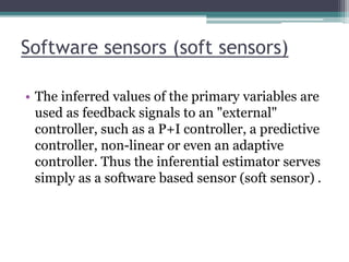 Inferential control | PPTX | Technology & Computing