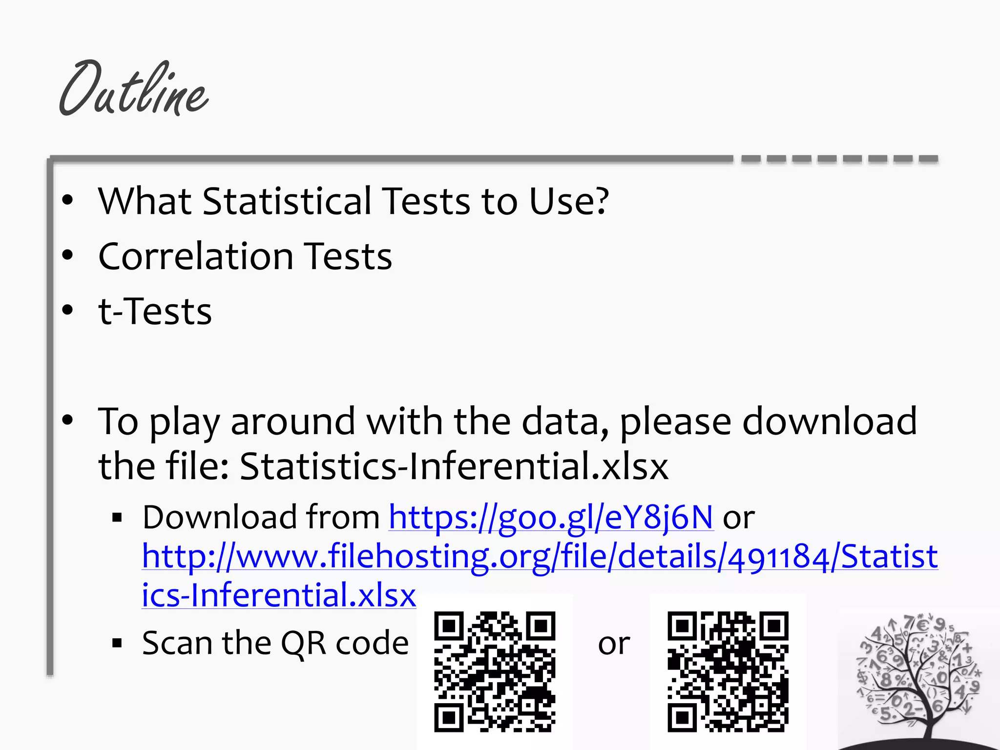 Inferential Statistics | PPTX