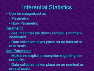 Inferential statistics | PPT
