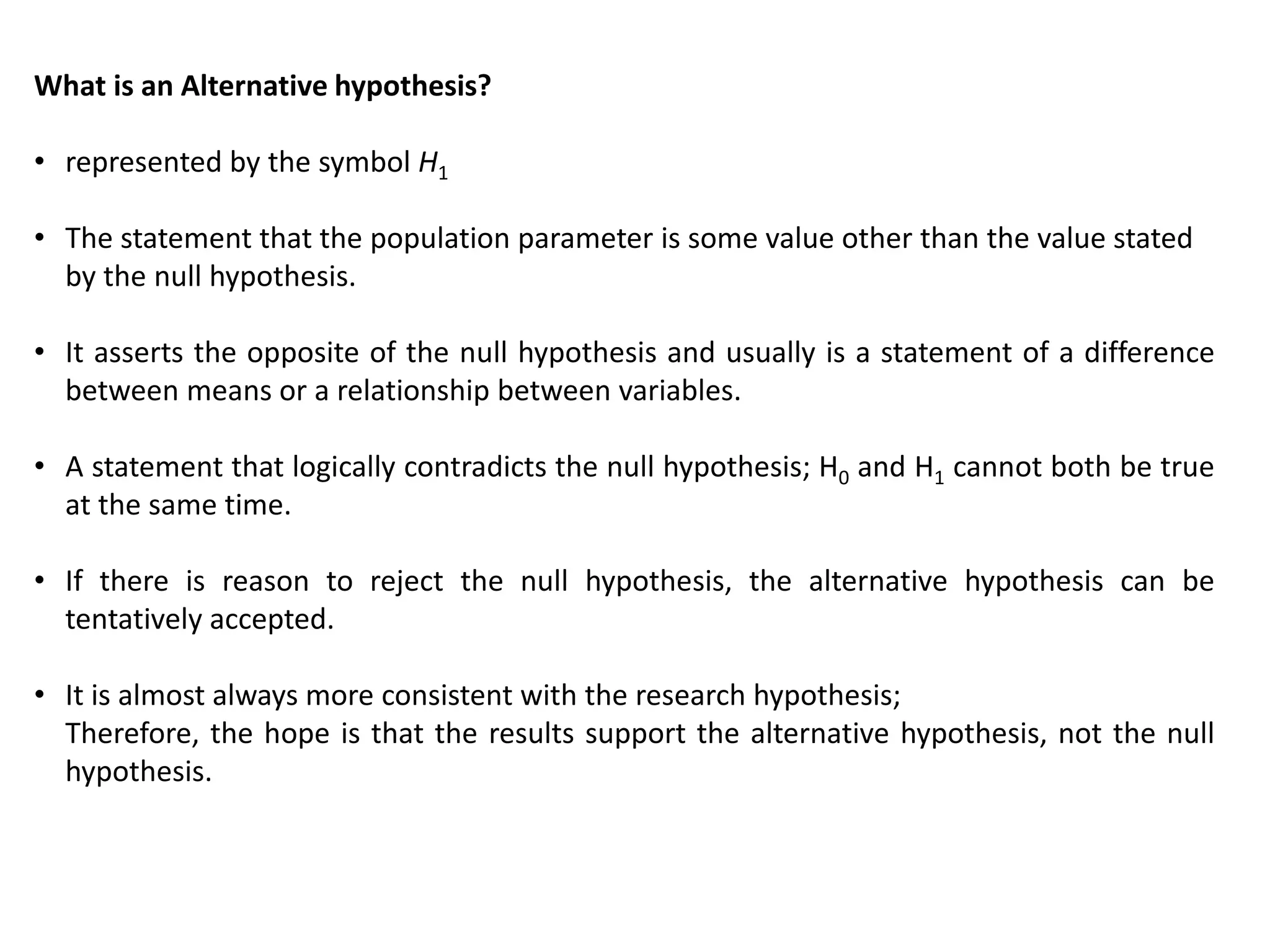 hypothesis testing overview | PPTX