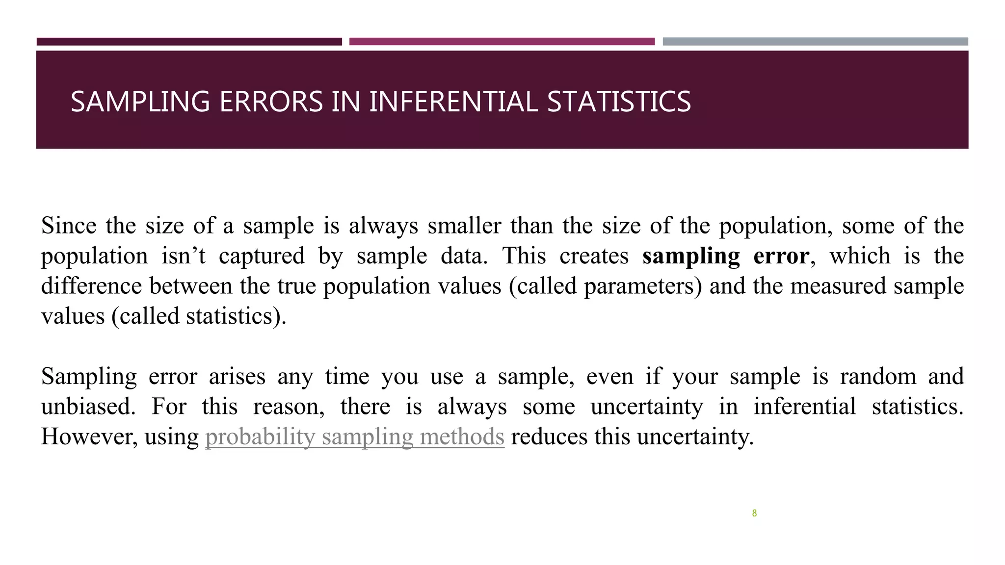 Basics of Educational Statistics (Inferential statistics) | PPTX