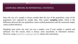 Basics of Educational Statistics (Inferential statistics) | PPTX