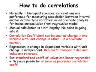 Inferential statistics correlations | PPTX | Physics | Science