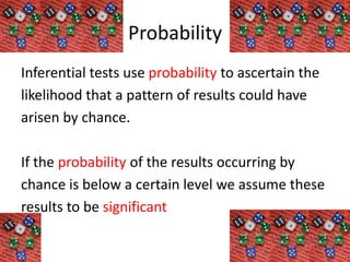 Inferential statistics powerpoint | PPTX