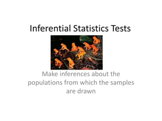 Inferential stats intro part 1 | PPTX
