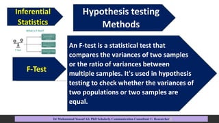 Inferential Statistics and its Importance of inferential statistics | PPTX