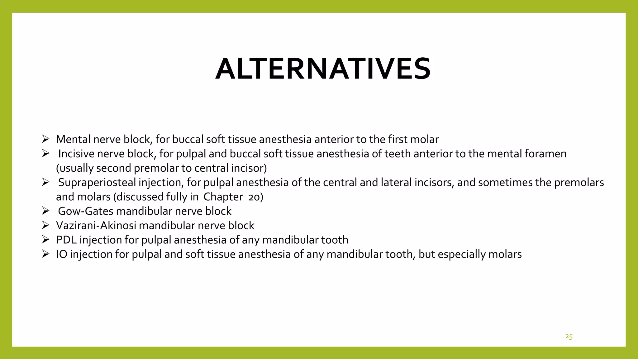 Inferior alveolar nerve | PPTX