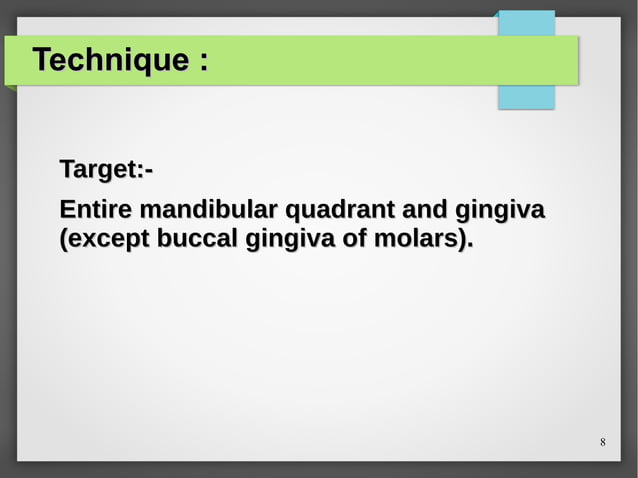 Inferior alveolar nerve block | ODP | Dental Health | Diseases and ...