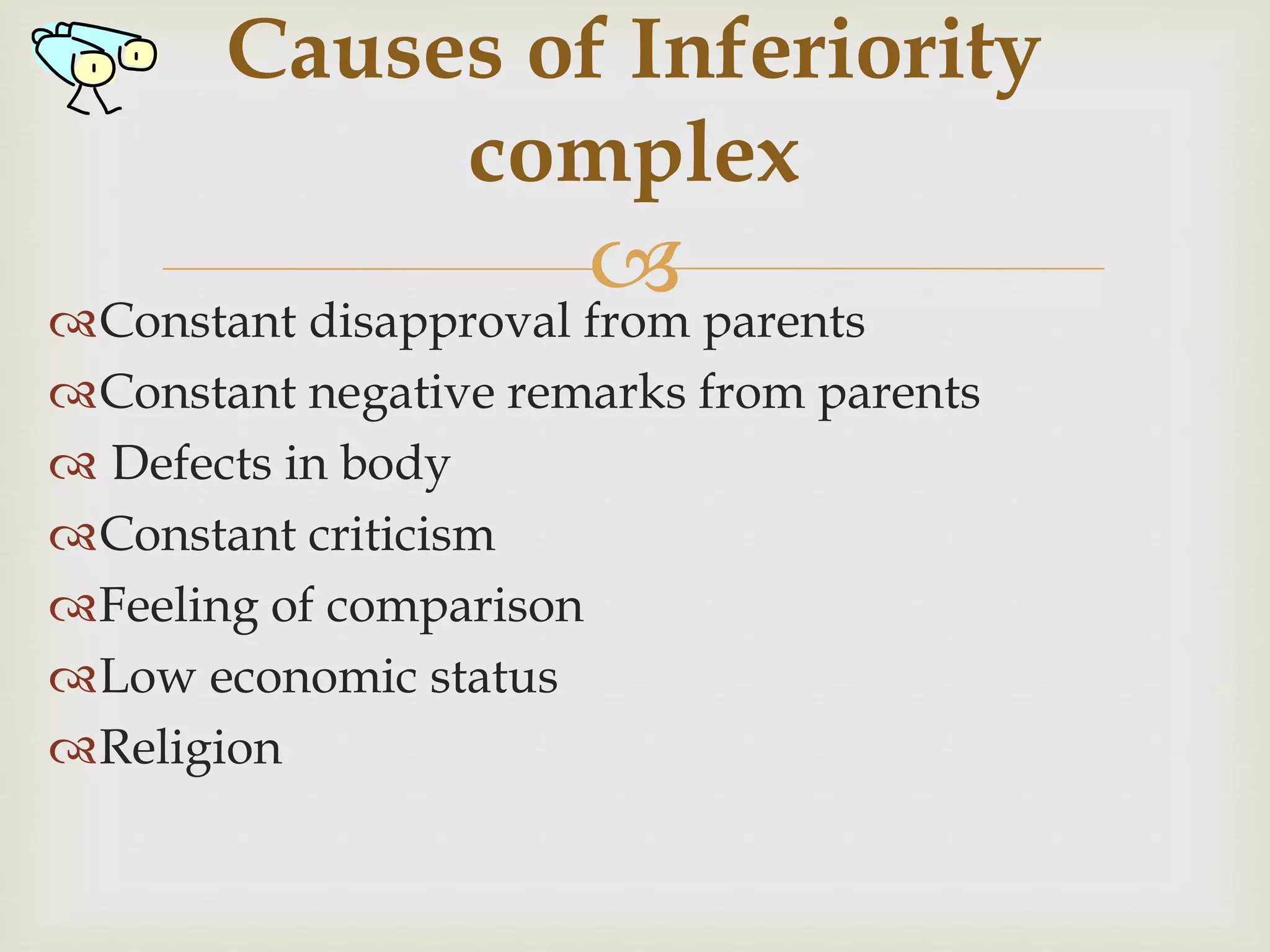 Inferiority and superiority complex | PPTX