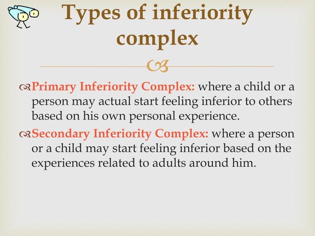 Inferiority and superiority complex | PPTX