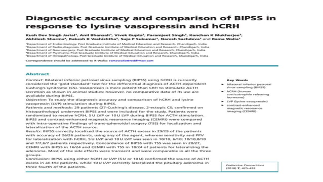 Inferior Petrosal Sinus Sampling.pptx