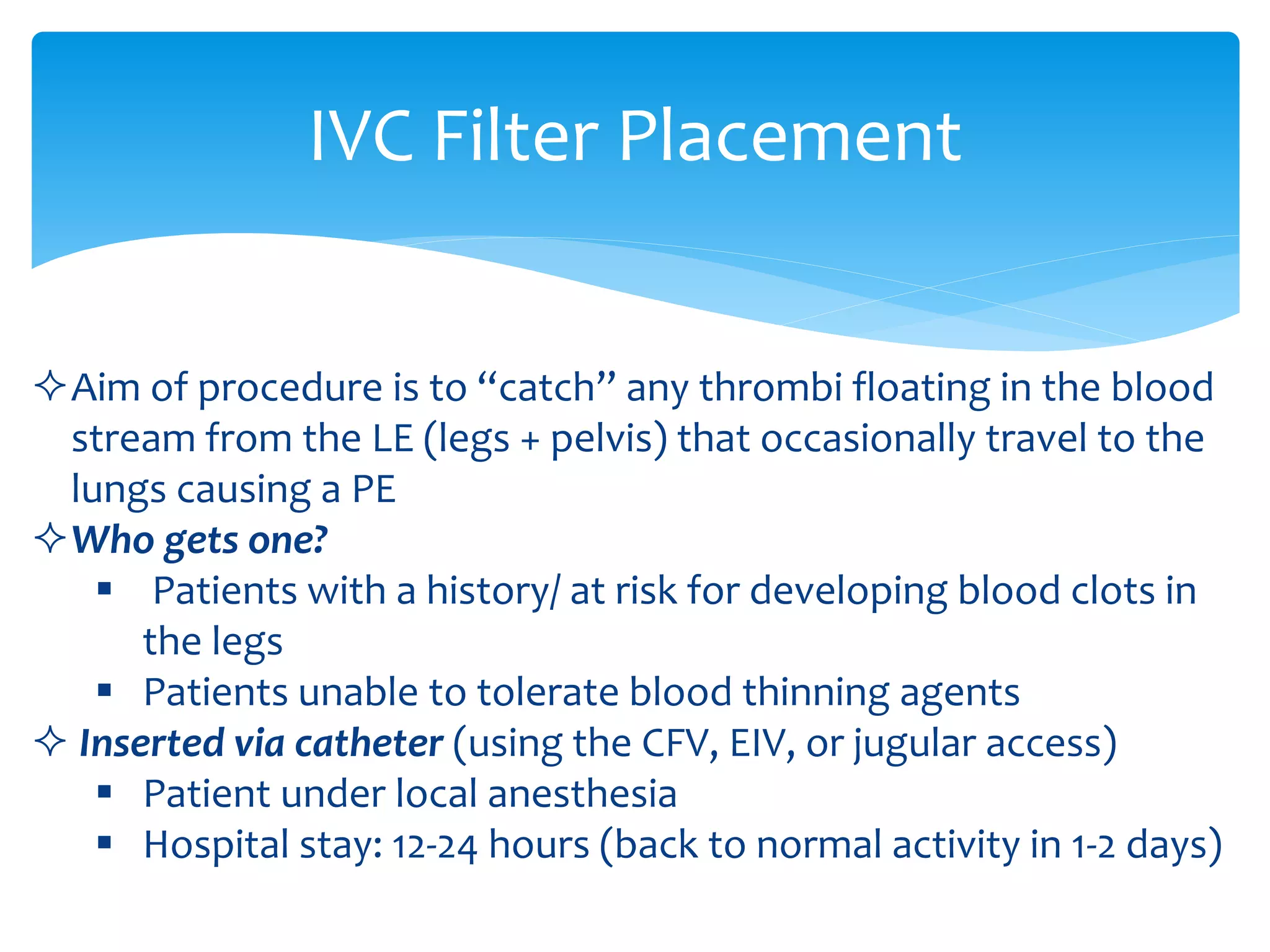 Inferior Vena Cava Disorders | PPTX