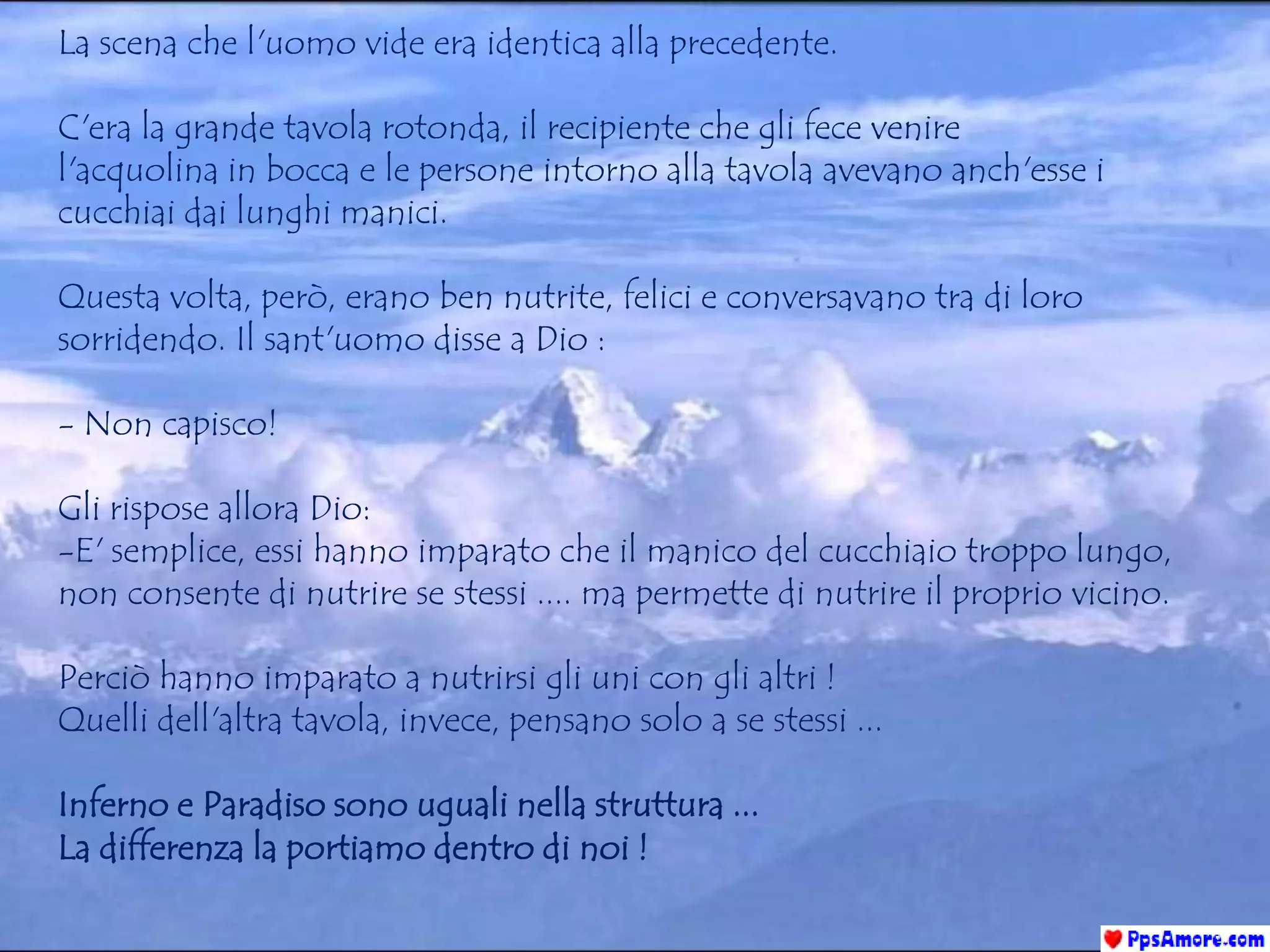 Inferno E Paradiso | PPS