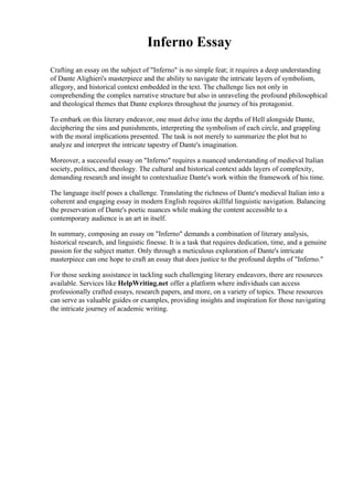 Inferno Essay.pdf