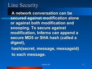 Inferno operating system | PPT