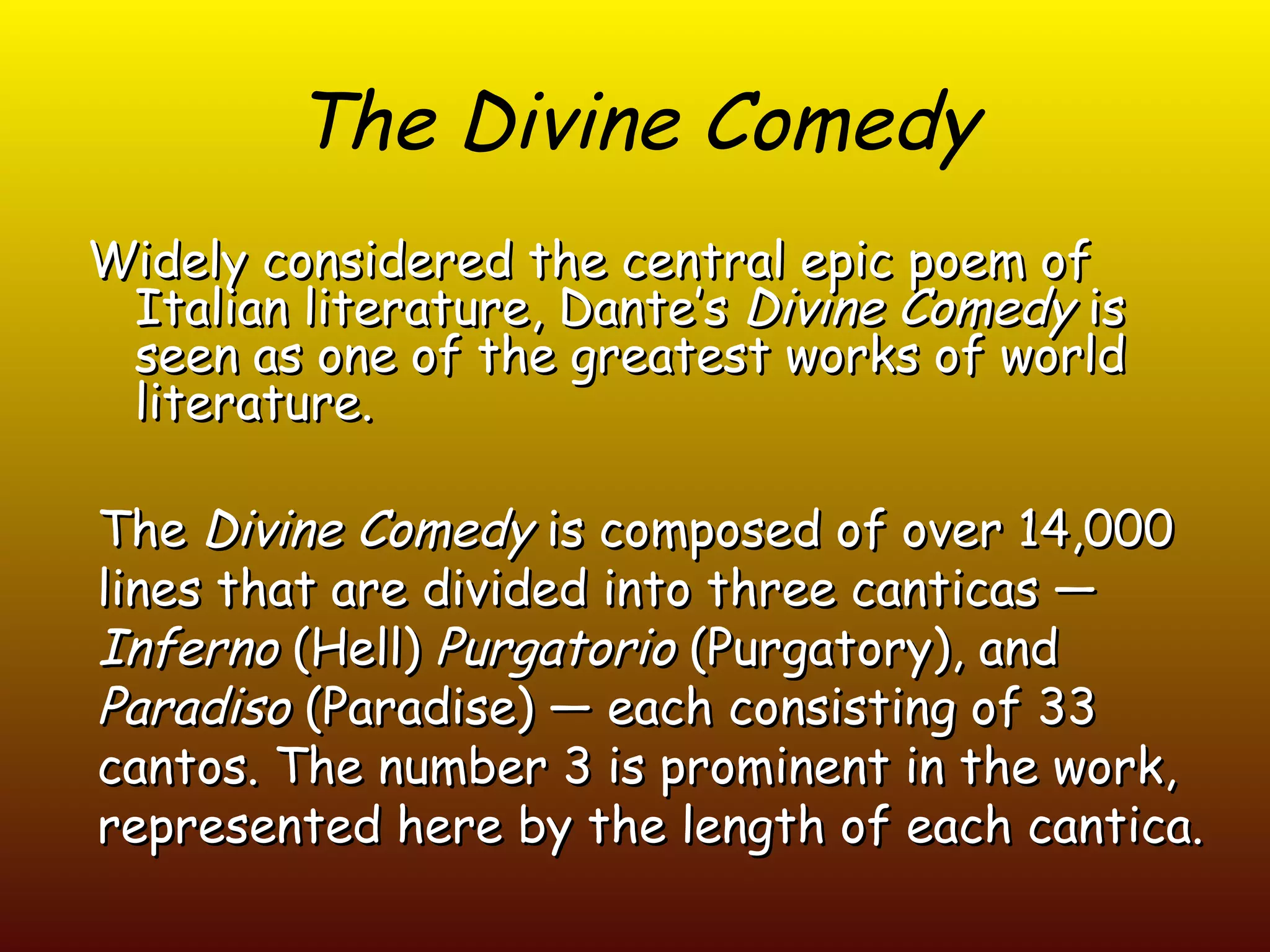 Inferno pre reading | PPT