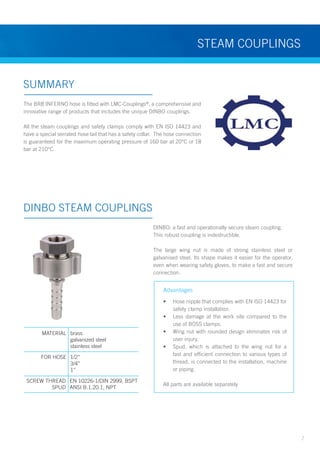 Inferno steam hose brochure | PDF