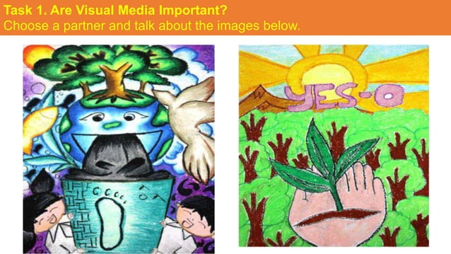 Infer purpose of the visual media | PPTX
