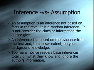 Inferring | PPT