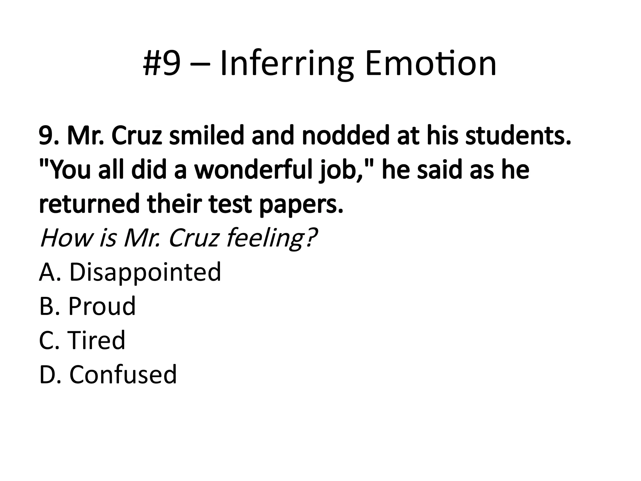 Inferring_Emotions_and_Traits for Intermediate Learners | PPTX