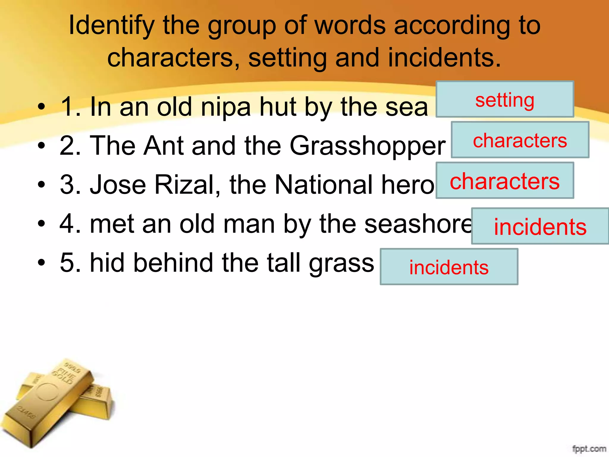 Inferring how the story would turn out if some episodes were change | PPTX