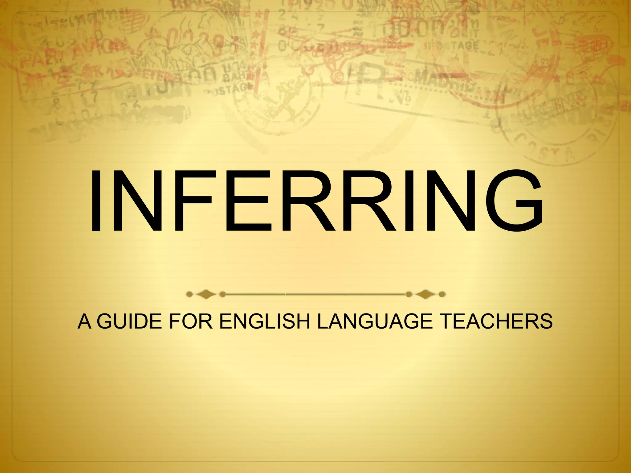 What is Inferring? | PPTX