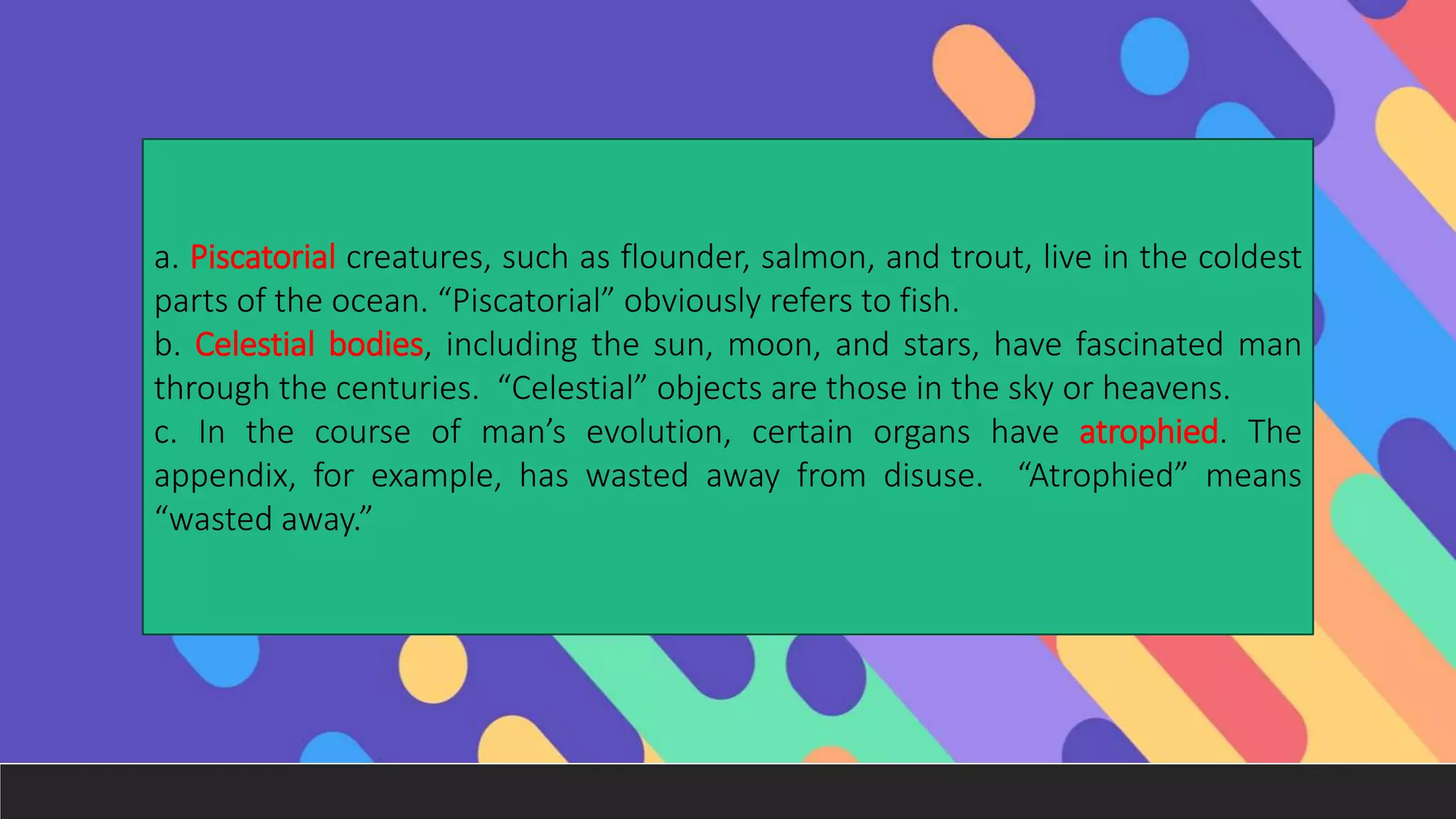 Infer the meaning of unfamiliar words using text.pptx