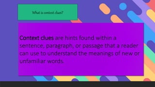 Infer the meaning of unfamiliar words using text.pptx